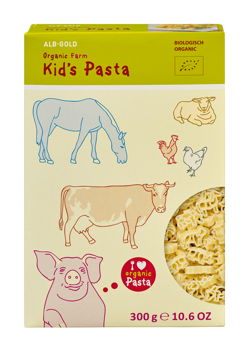 Kids Pasta EN - Alb-Gold Teigwaren