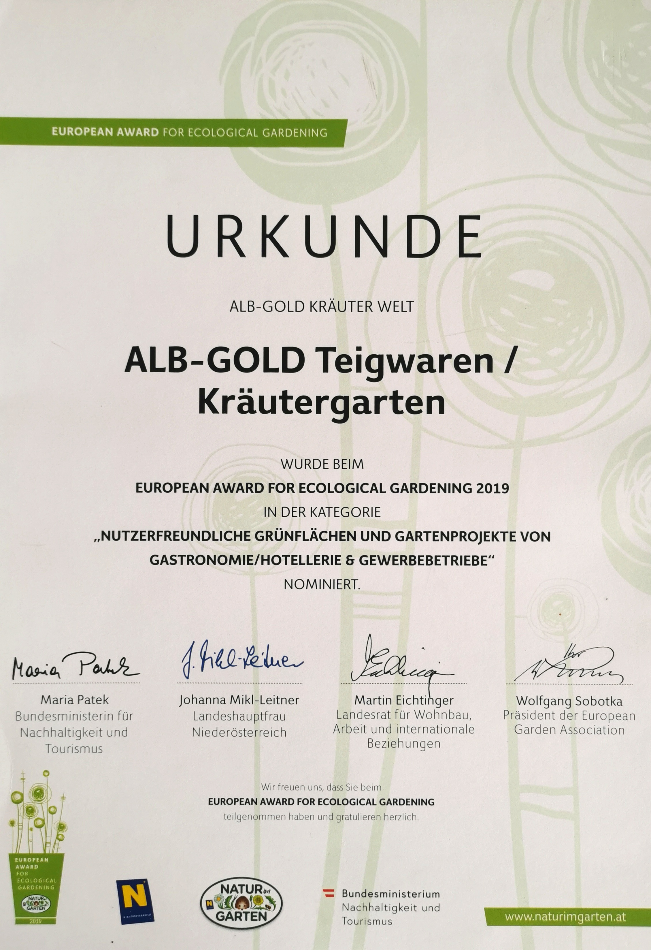 Spaziergang durch die Geschichte - Alb-Gold Teigwaren