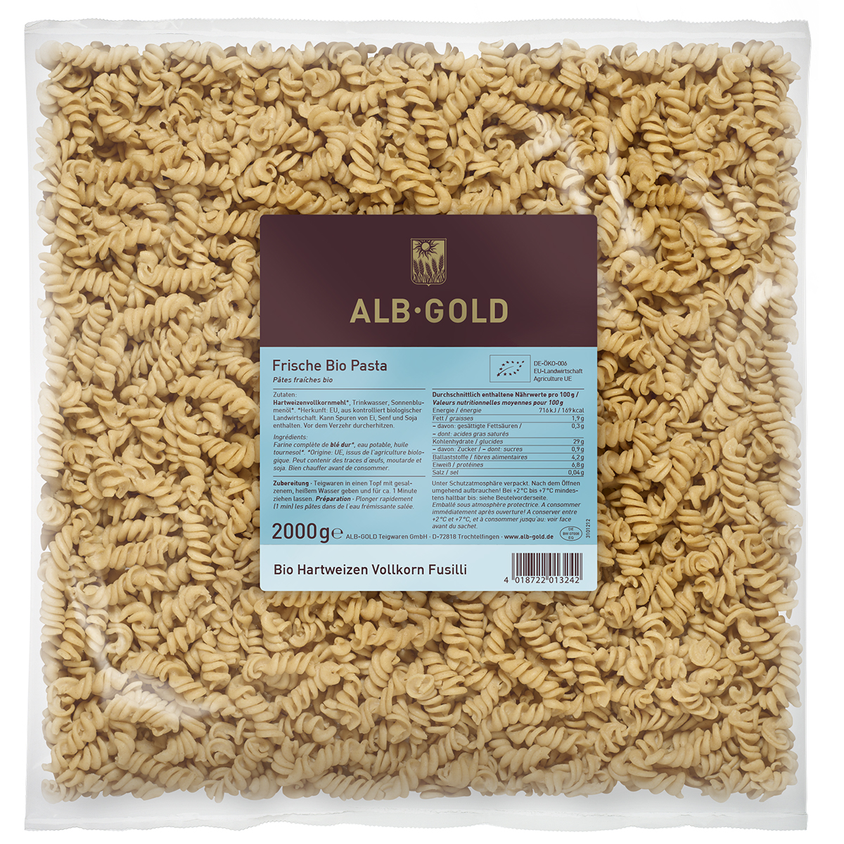 Packshots Frischteigwaren - Alb-Gold Teigwaren