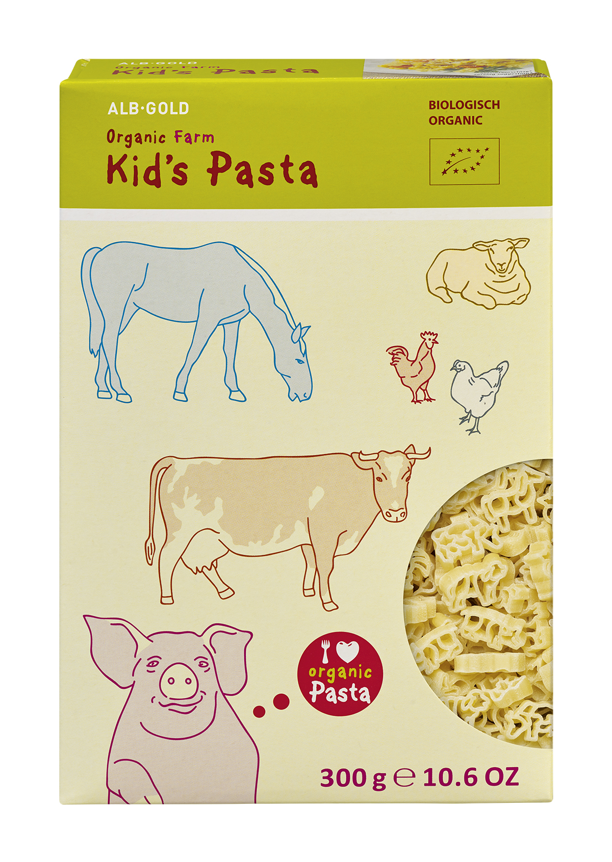 Kids Pasta EN - Alb-Gold Teigwaren