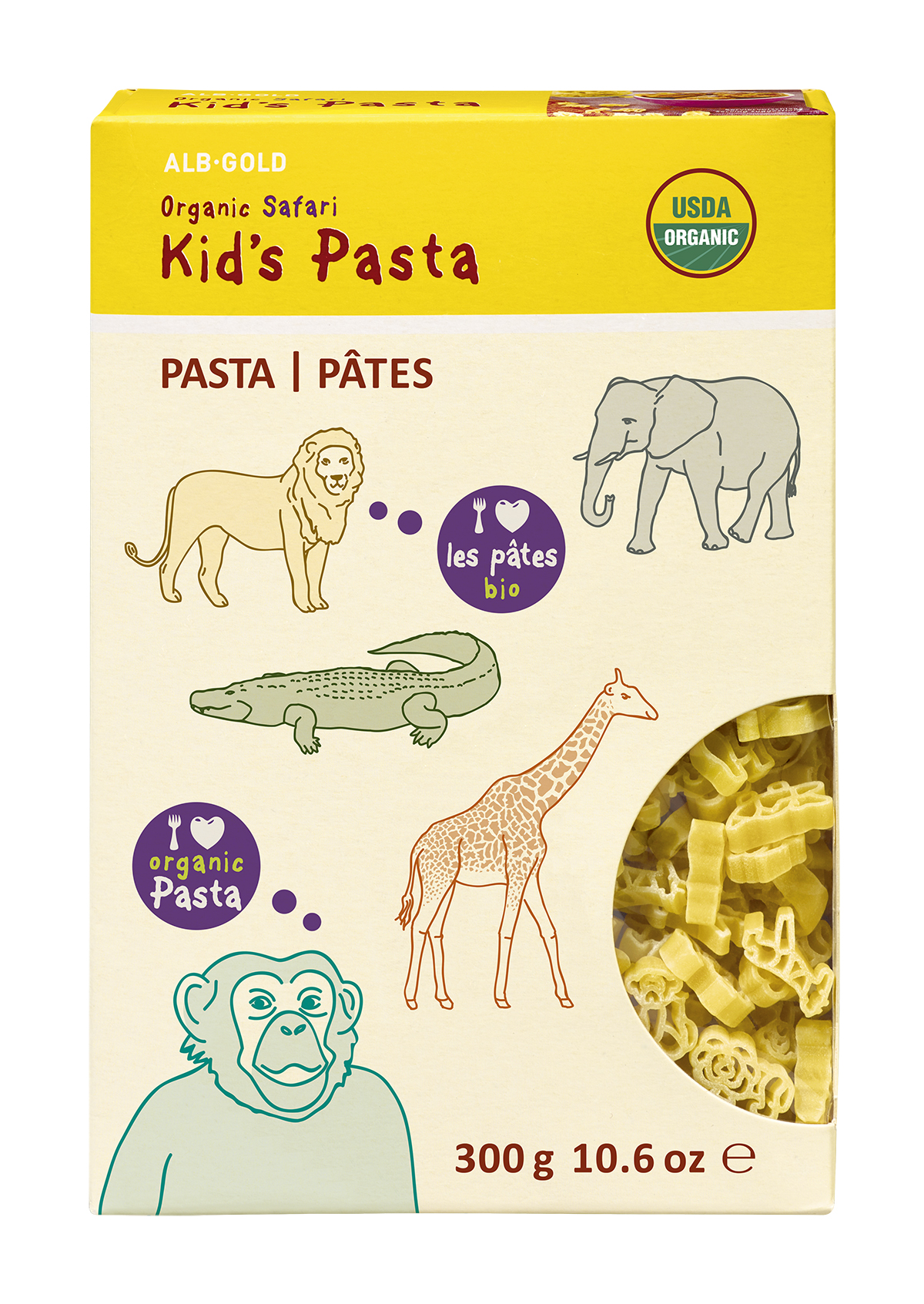 Kids Pasta EN - Alb-Gold Teigwaren