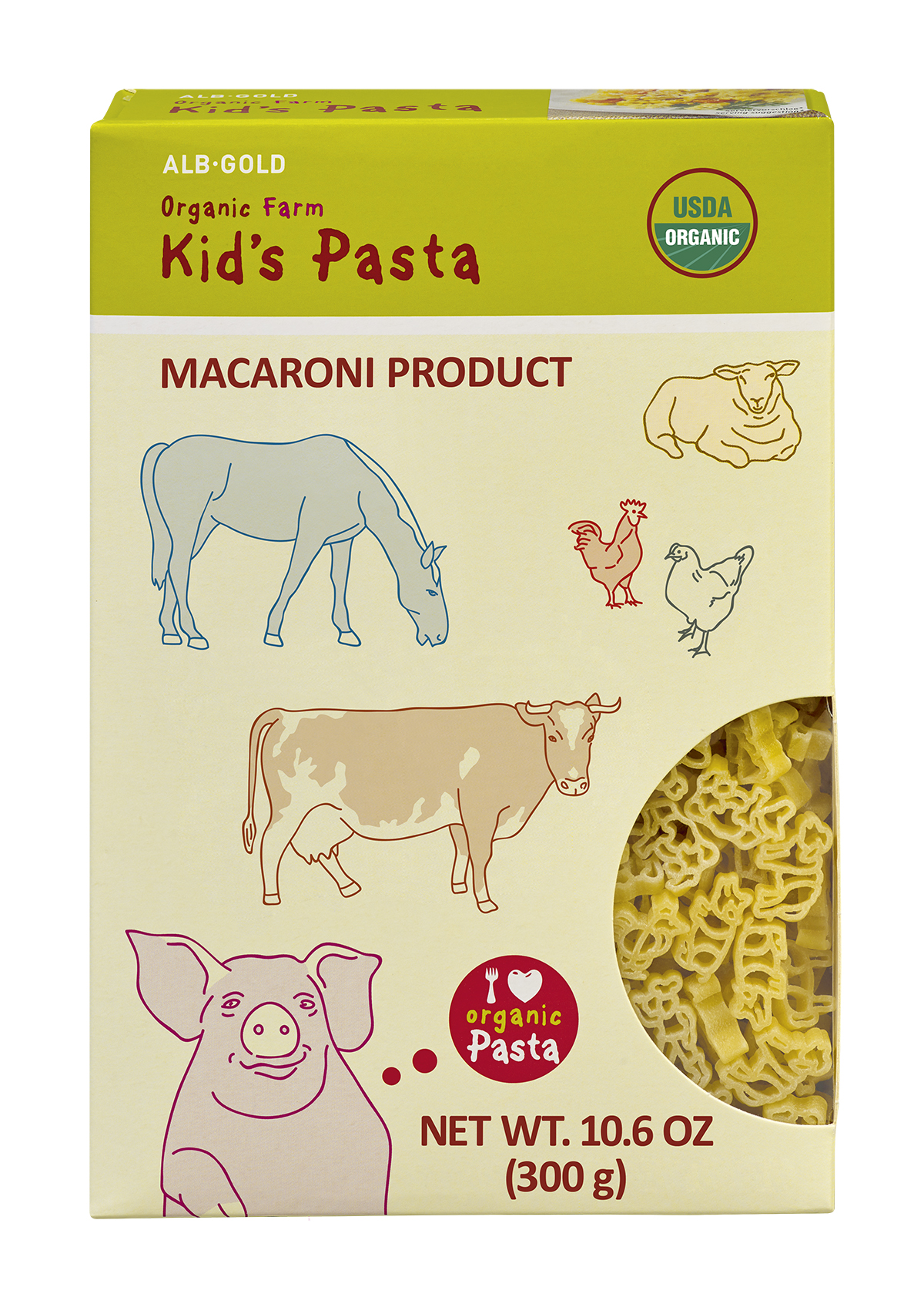 Kids Pasta EN - Alb-Gold Teigwaren